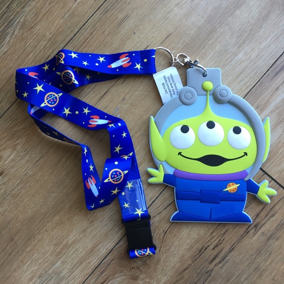 Disney | Accessories | Nwt Disney Lanyard Toys Story Alien | Poshmark